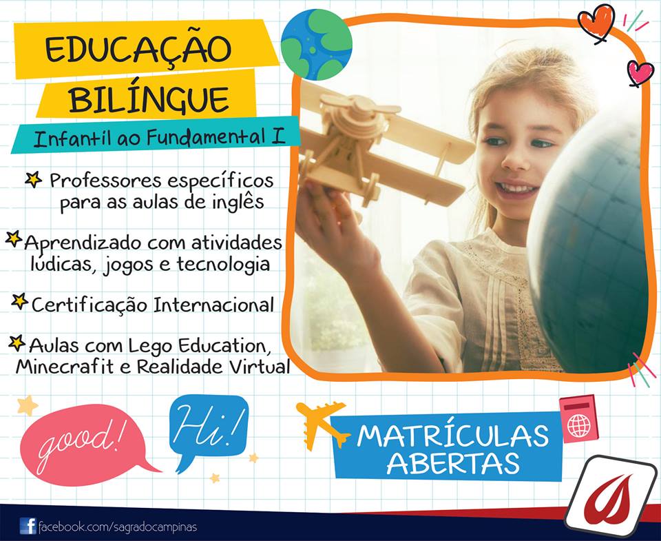 Educação Bilíngue – Colégio Sagrado Coração de Jesus – SP